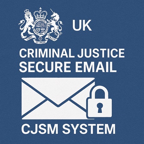What is the Criminal Justice Secure eMail (CJSM) System